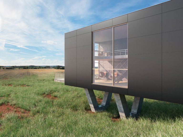 Placas de Fibrocemento para Fachadas - Louvelia